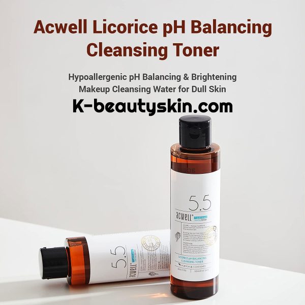 Acwell licorice ph balancing cleansing toner store
