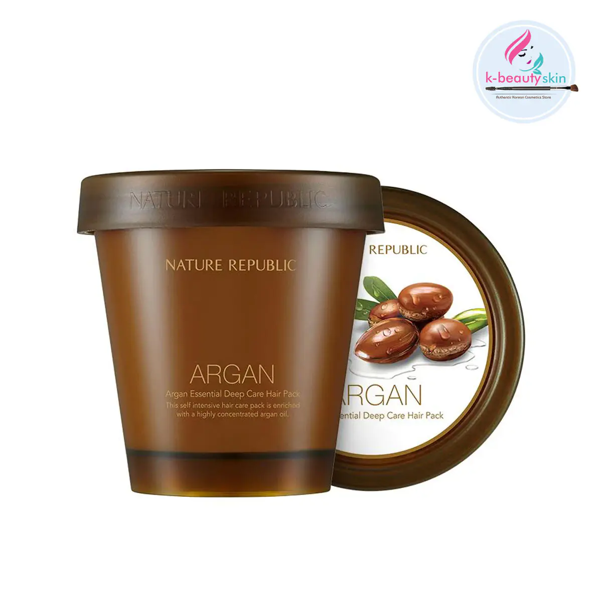 Nature Republic Argan Essential Deep Hair Pack 200ml - Authentic Korean ...