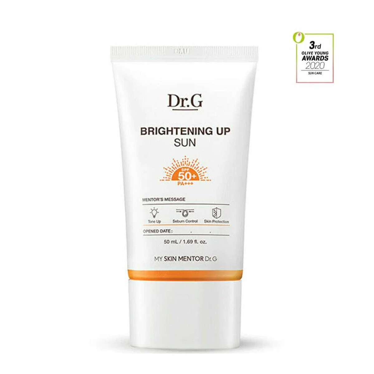 Dr.G Brightening Up Sun SPF50+ PA+++ 50ml – Tone-Up Mineral Sunscreen ...