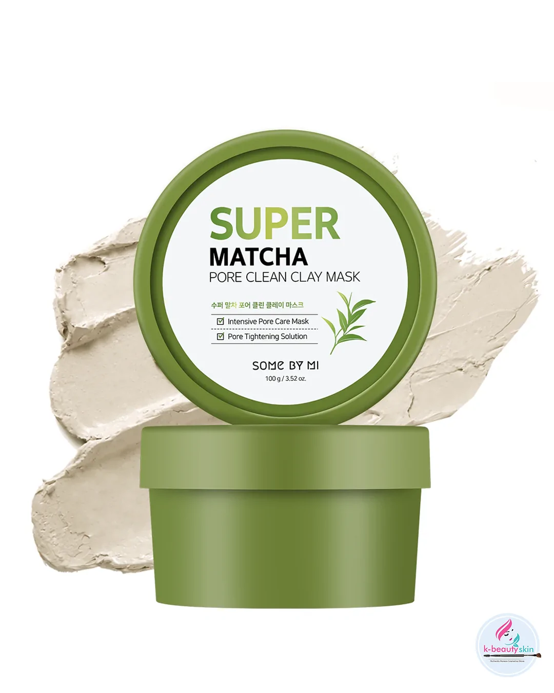 SOME BY MI Super Matcha Pore Clean Clay Mask 100g | Deep Pore Detox